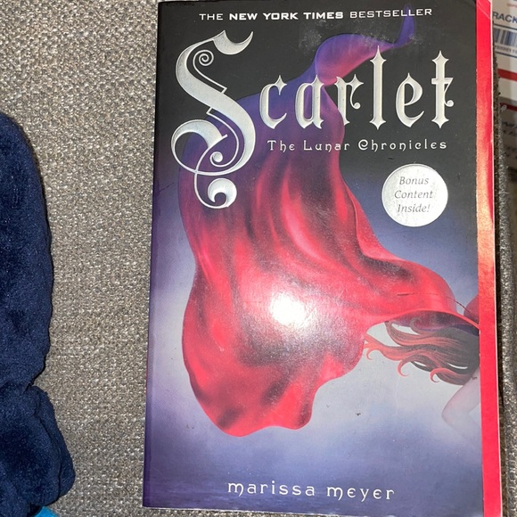 Other | Scarlet The Lunar Chronicles Book | Poshmark